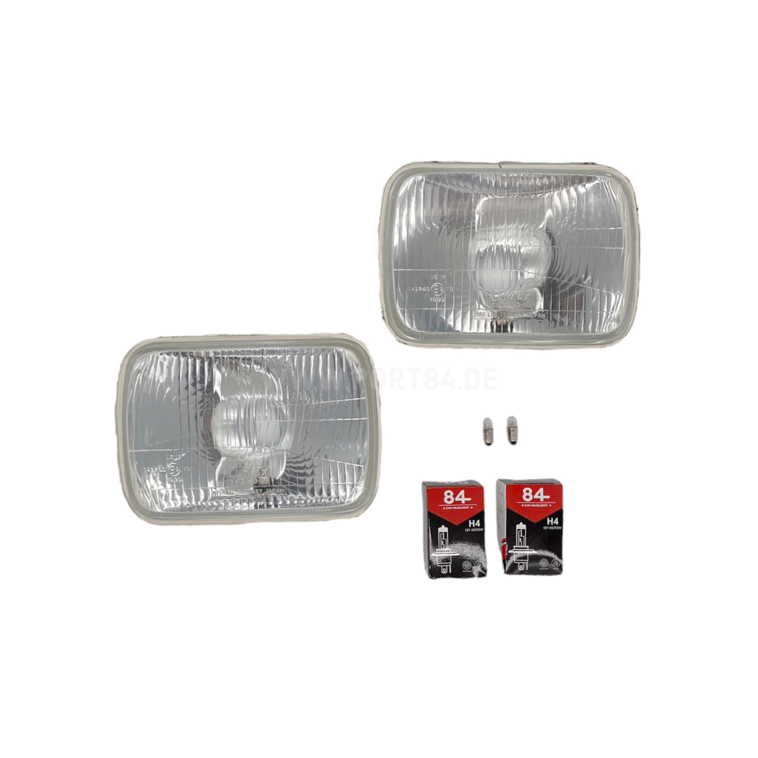 Toyota Hiace H100 2x headlights EU E-mark conversion Japan – PORT84